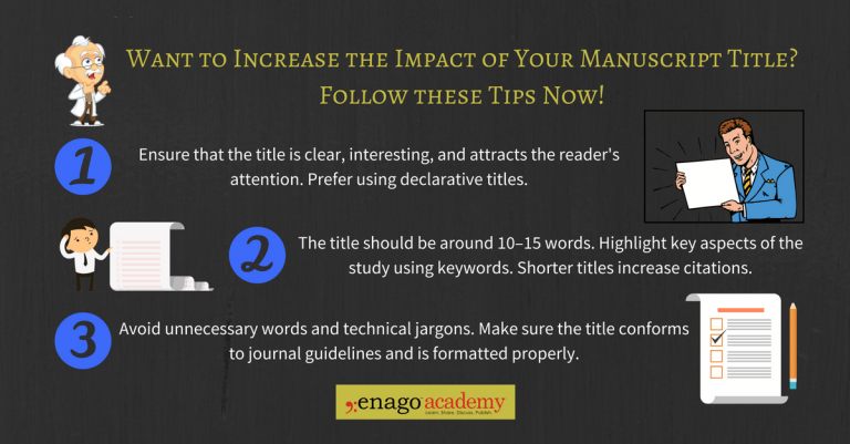How to Write a Research Paper Title with Examples