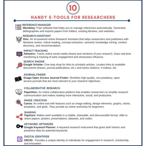 Top 10 Handy E-Tools for Researchers - Enago Academy