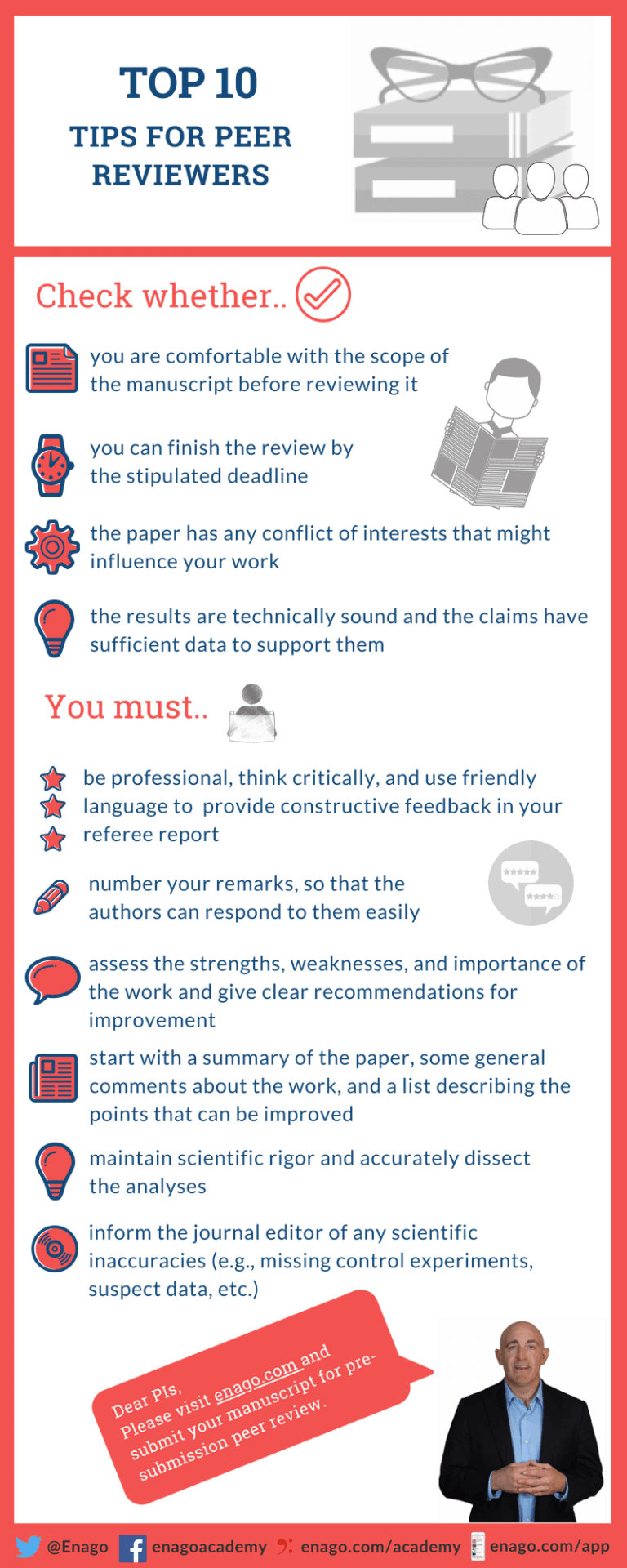 Top 10 Tips for Peer Reviewers - Enago Academy