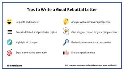 Tips to Write a Good Rebuttal Letter - Enago Academy
