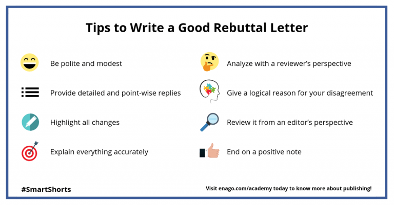 Tips to Write a Good Rebuttal Letter - Enago Academy