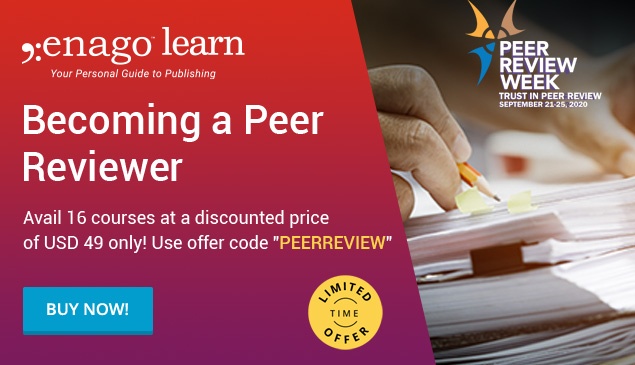 Peer Review Week 2020 - Enago Academy Peer Review Week 2020 - Enago Academy