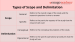 Scope and Delimitations in Research - Enago Academy