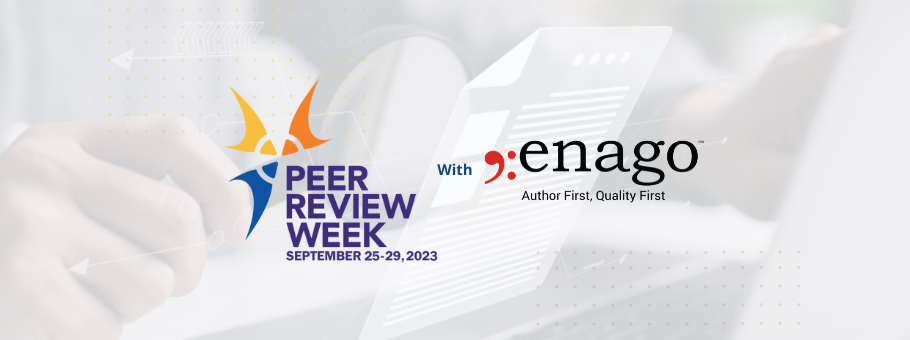 Peer Review Week With Enago Peer Review Week With Enago