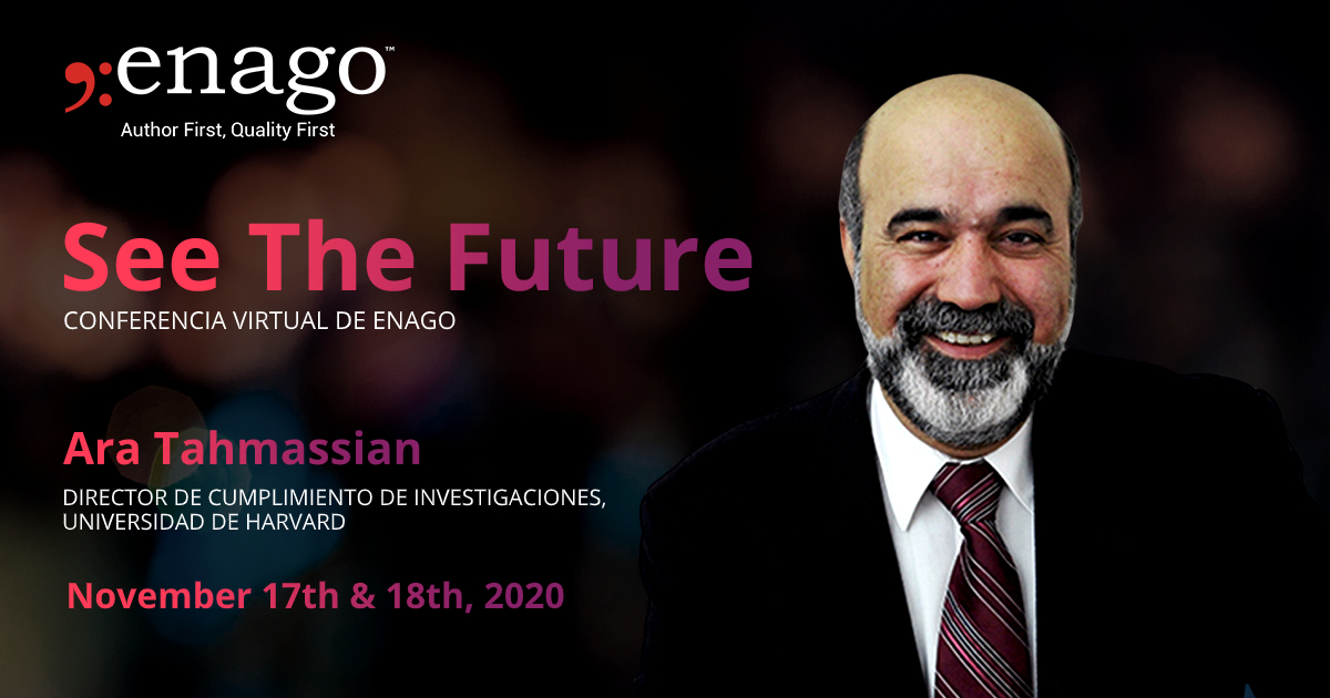 Ara Tahmassian - Ponente | Conferencia de Enago See The Future 2020